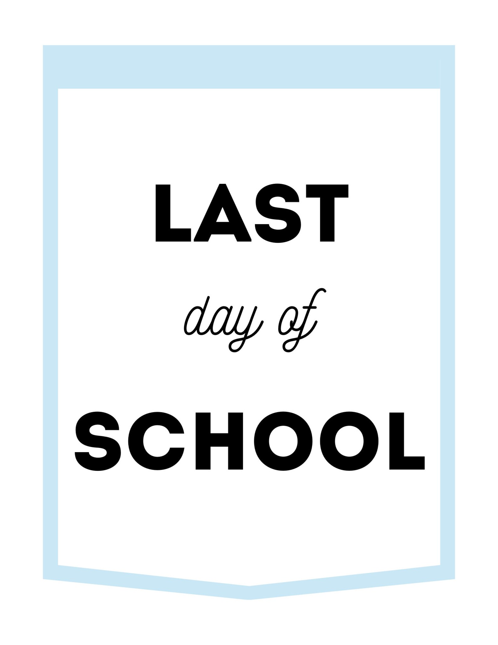 Last Day of School Banners Instant Printable - Etsy