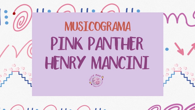 Pink Panther Musicogram - Musical Game - Resource for Teachers, Professors - Etsy