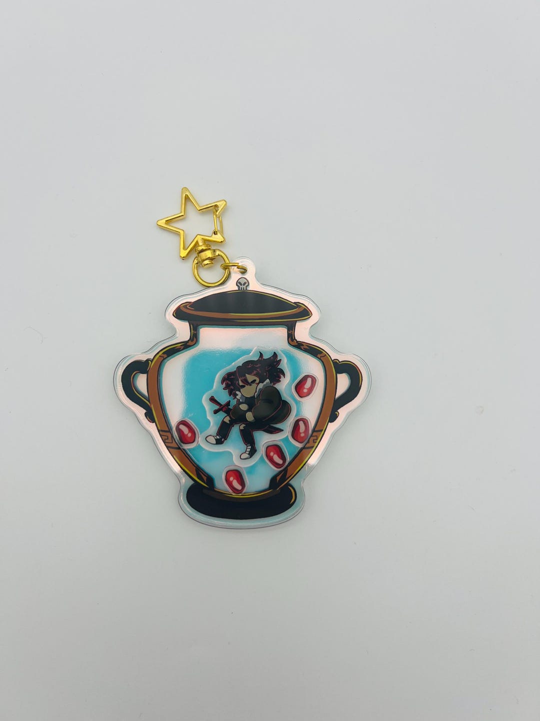 Nico Di Angelo Shaker Keychain - Etsy