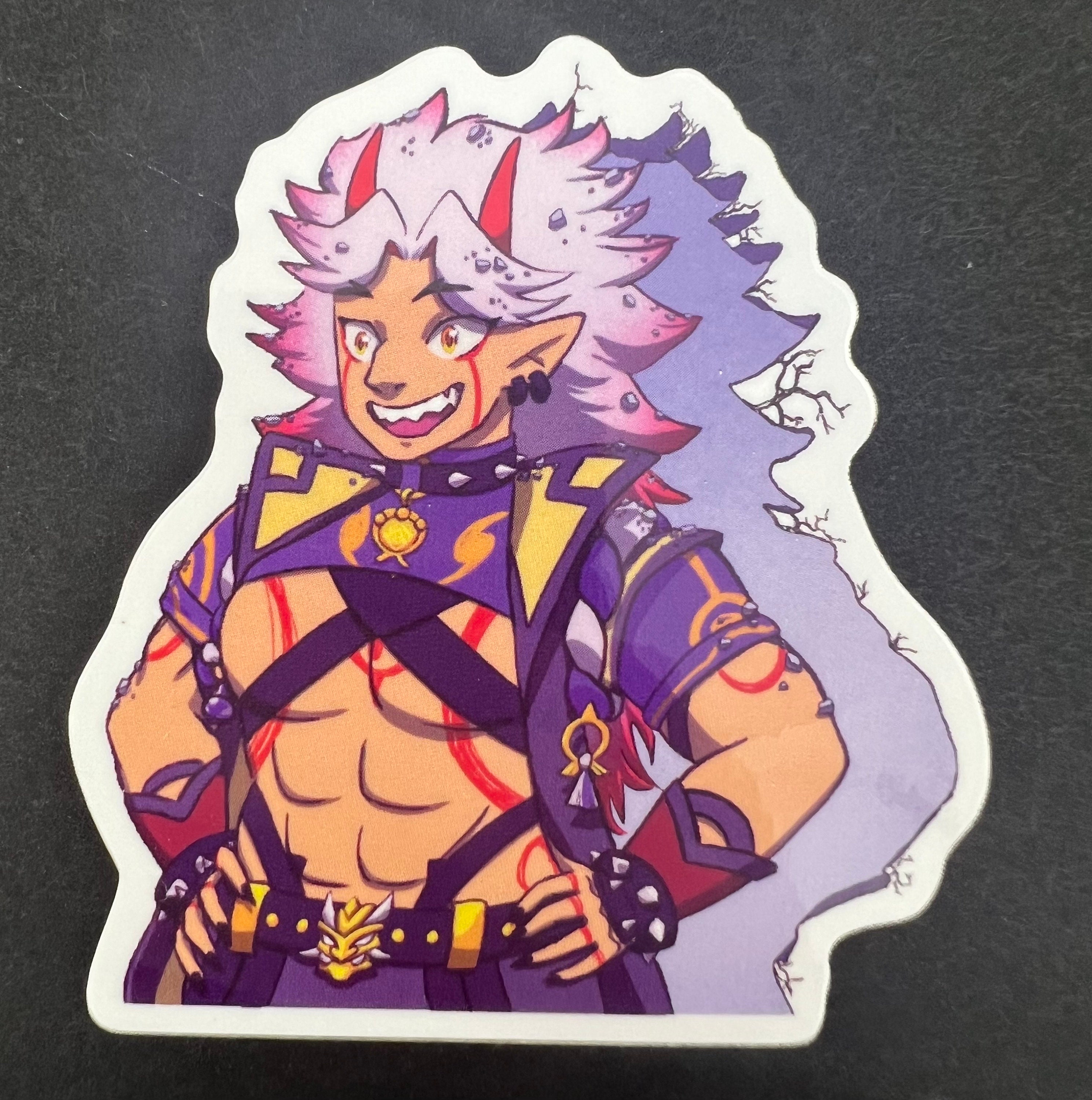 Arataki Itto Sticker - Etsy
