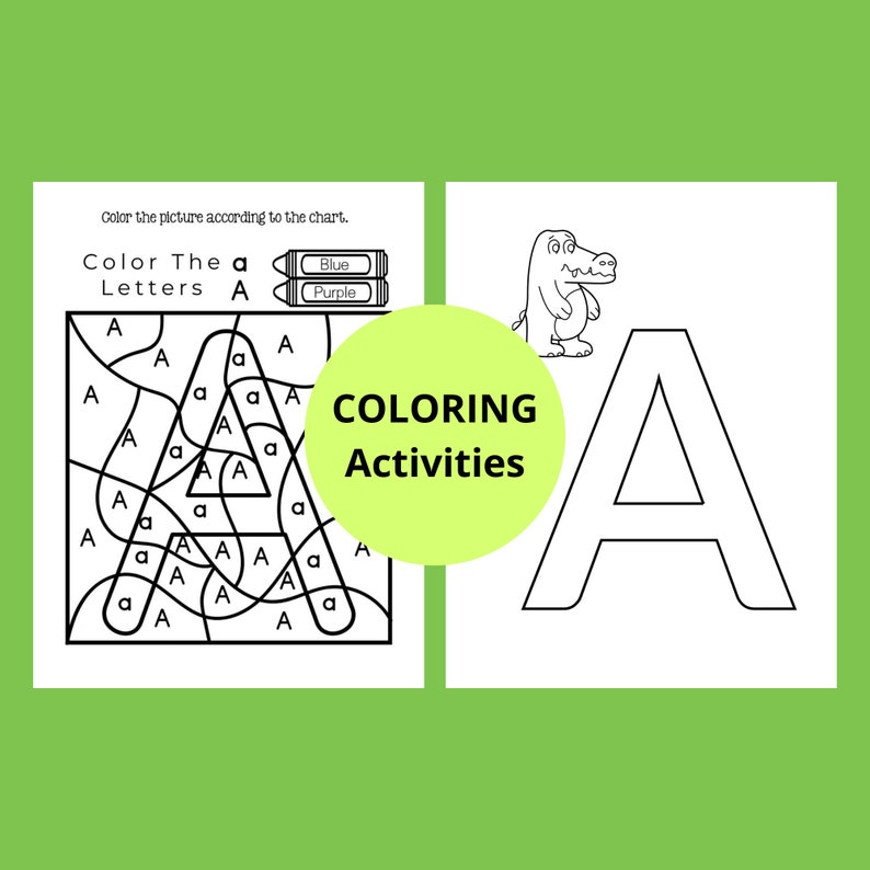 Letra A / Hojas de trabajo imprimibles / Letra de la semana / Libro ...