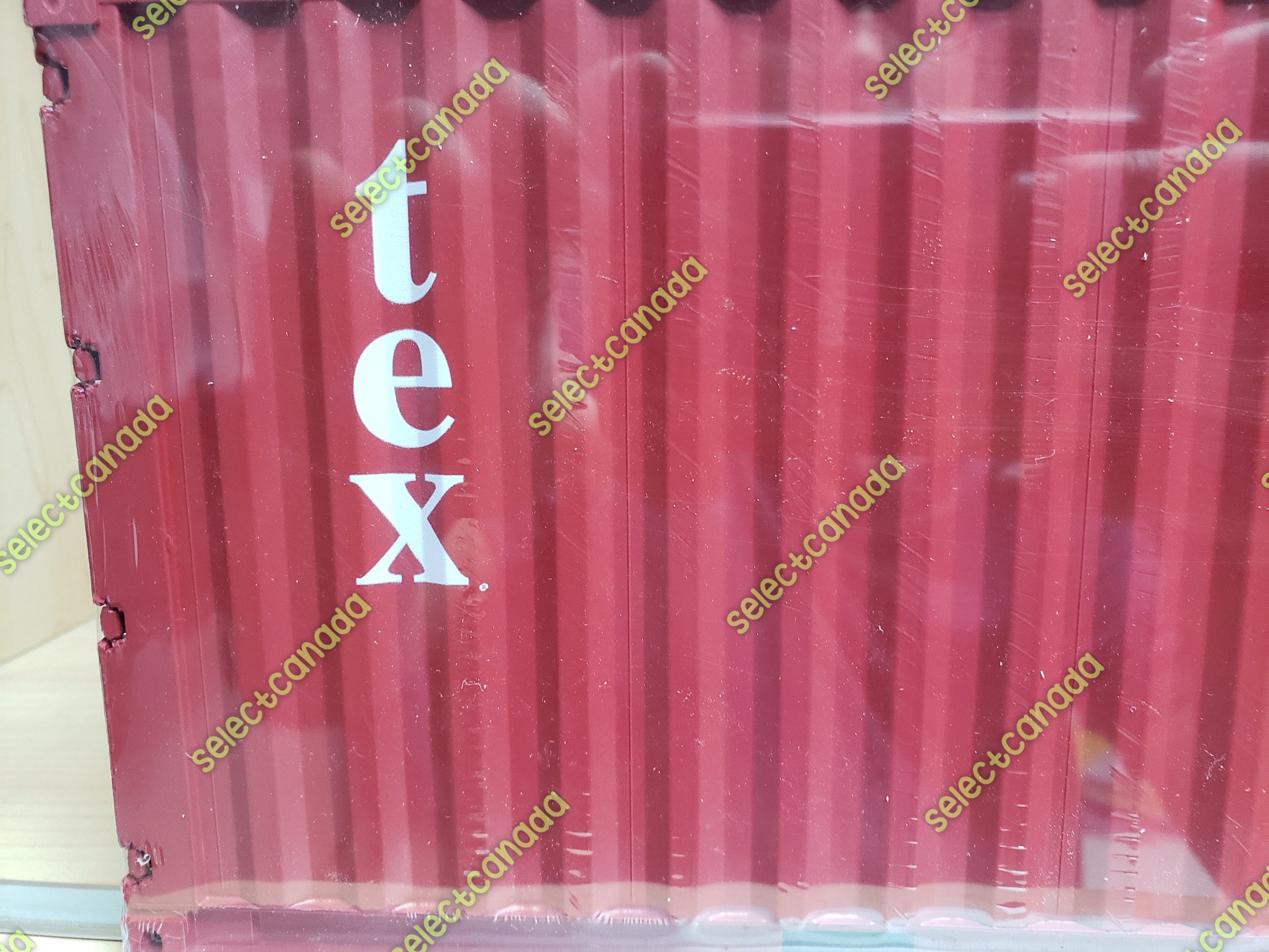 Handmade TEX 1:20 20ft Shipping Container Model ABS Resin & Wood New ...