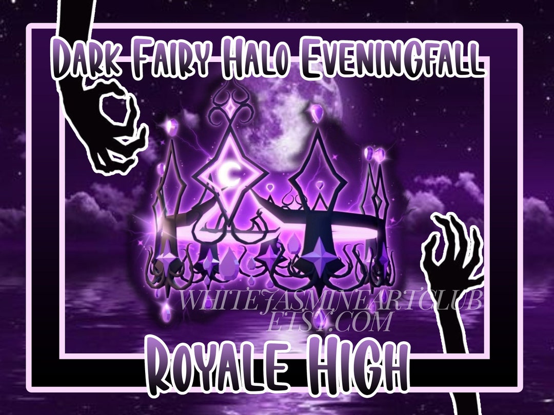 Dark Fairy Halo Eveningfall 2023 Royale High Best Price Not-exploited ...