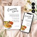 Curry Night Dinner Party Invitation Template, Curry and Cheers ...