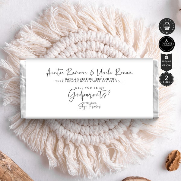 Godparents Proposal for Wedding - Etsy