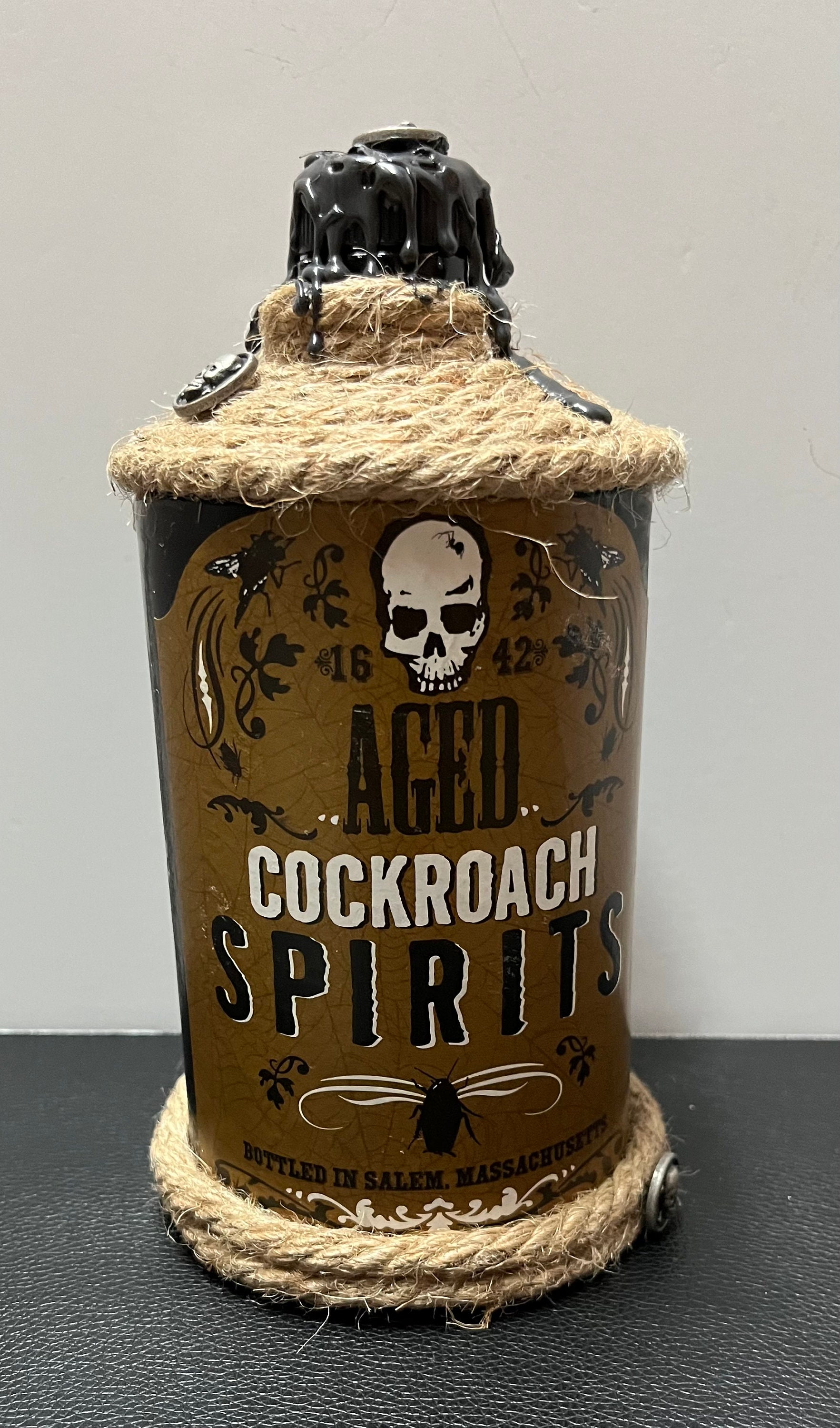 Four Pieces Halloween Decor, Upcycled Jars/containers, Demons Blood ...