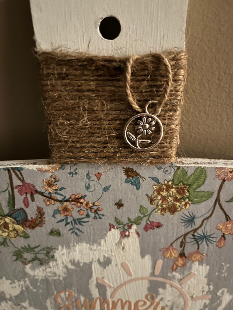 Dual-sided Wall Hanging/countertop Decor, Upcycled Cutting Board, Hello ...