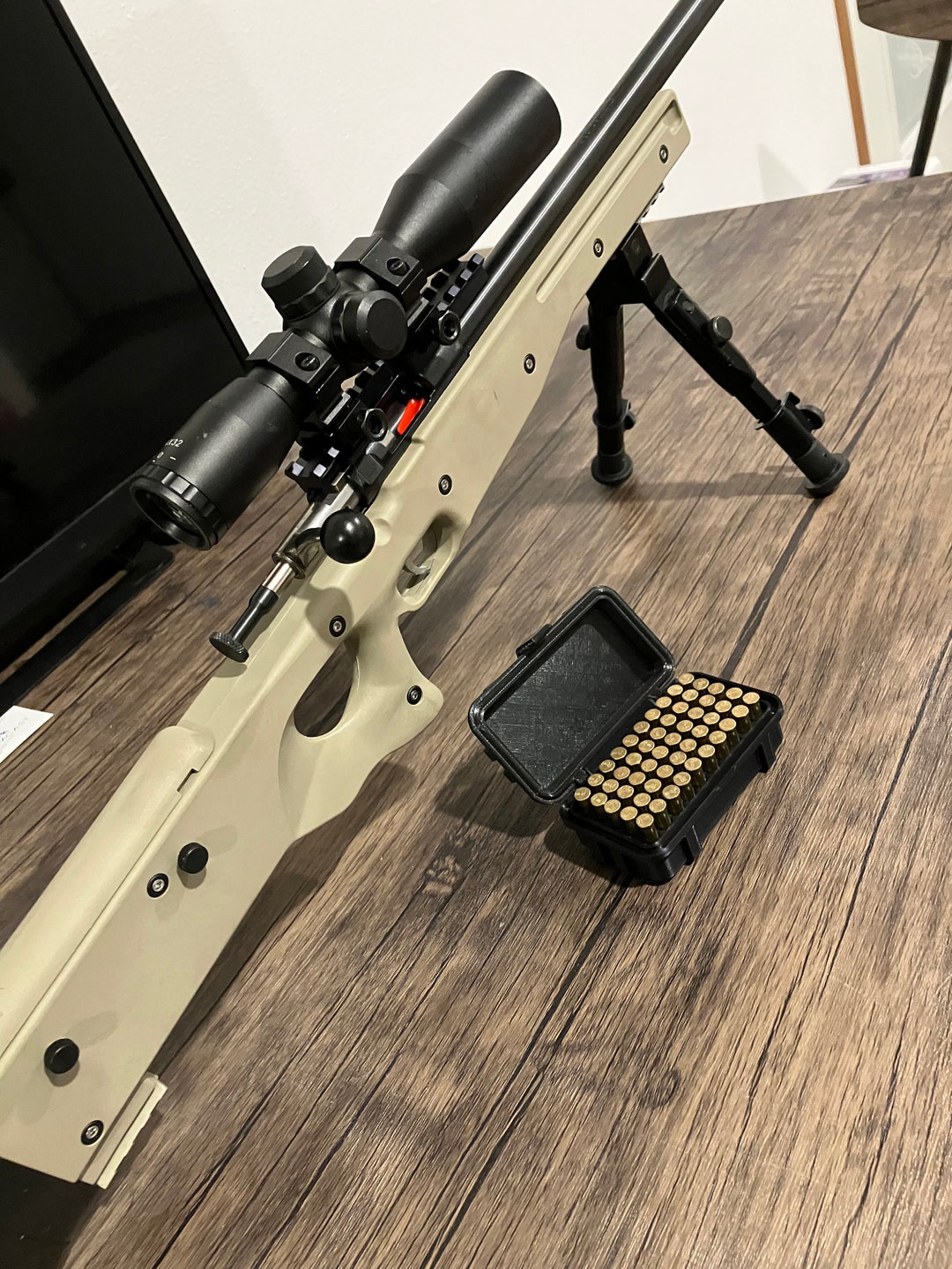 Ammo Holder .22 LR-50 Rounds-engraved on Lid - Etsy