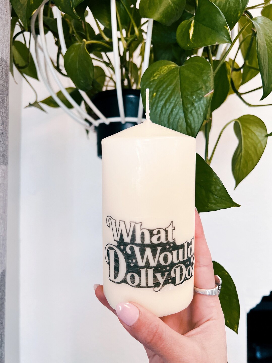 What Would Dolly Do Pillar Candle / Dolly Parton Gifts / Dolly Parton ...