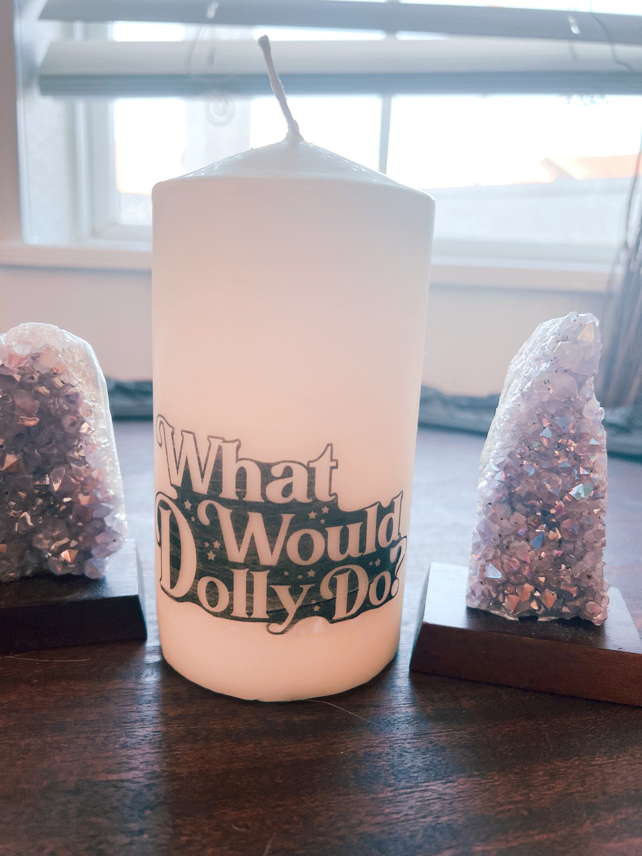 What Would Dolly Do Pillar Candle / Dolly Parton Gifts / Dolly Parton ...