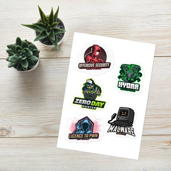 Funny Cybersecurity Stickers - Etsy