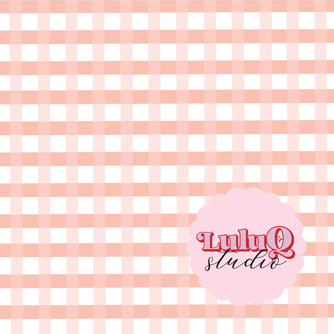 Gingham A4 Pattern Pink Gingham Printable Icing Design Gingham Pattern ...