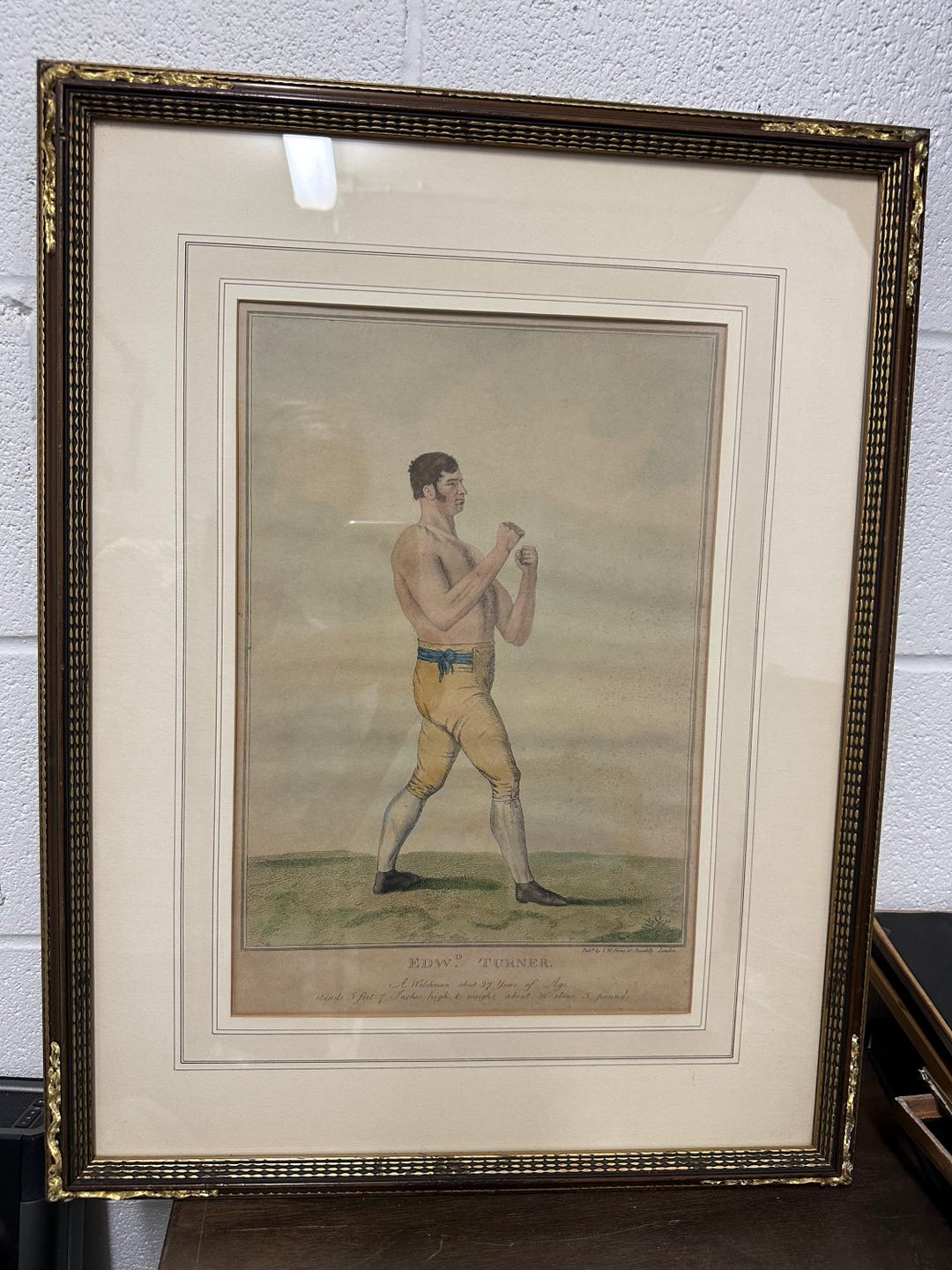Boxer (pugilist) Etching - Etsy