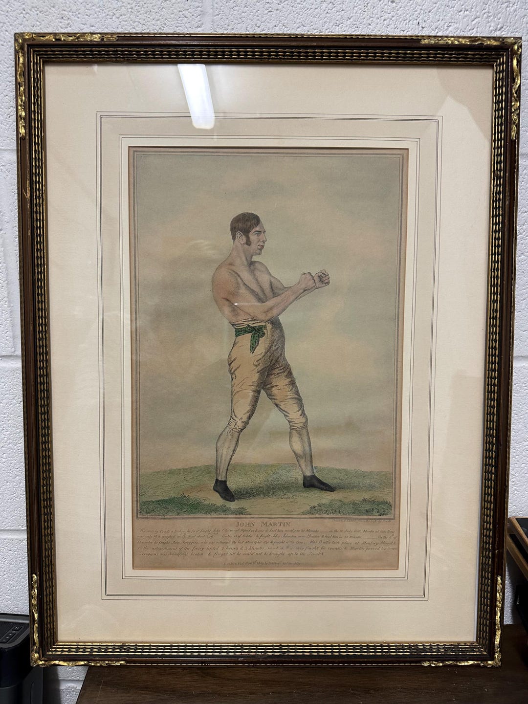 Boxer (pugilist) Etching - Etsy