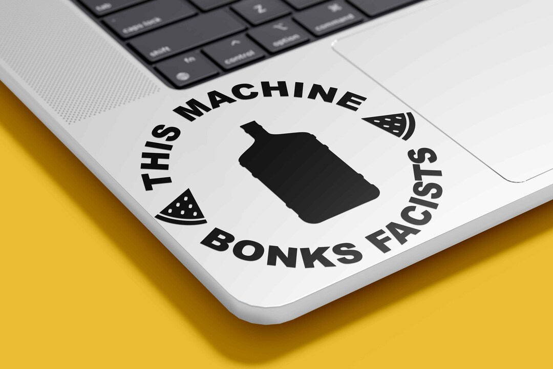 This Machine Bonks Facists the Jug of Justice Vinyl Decal Sticker - Etsy