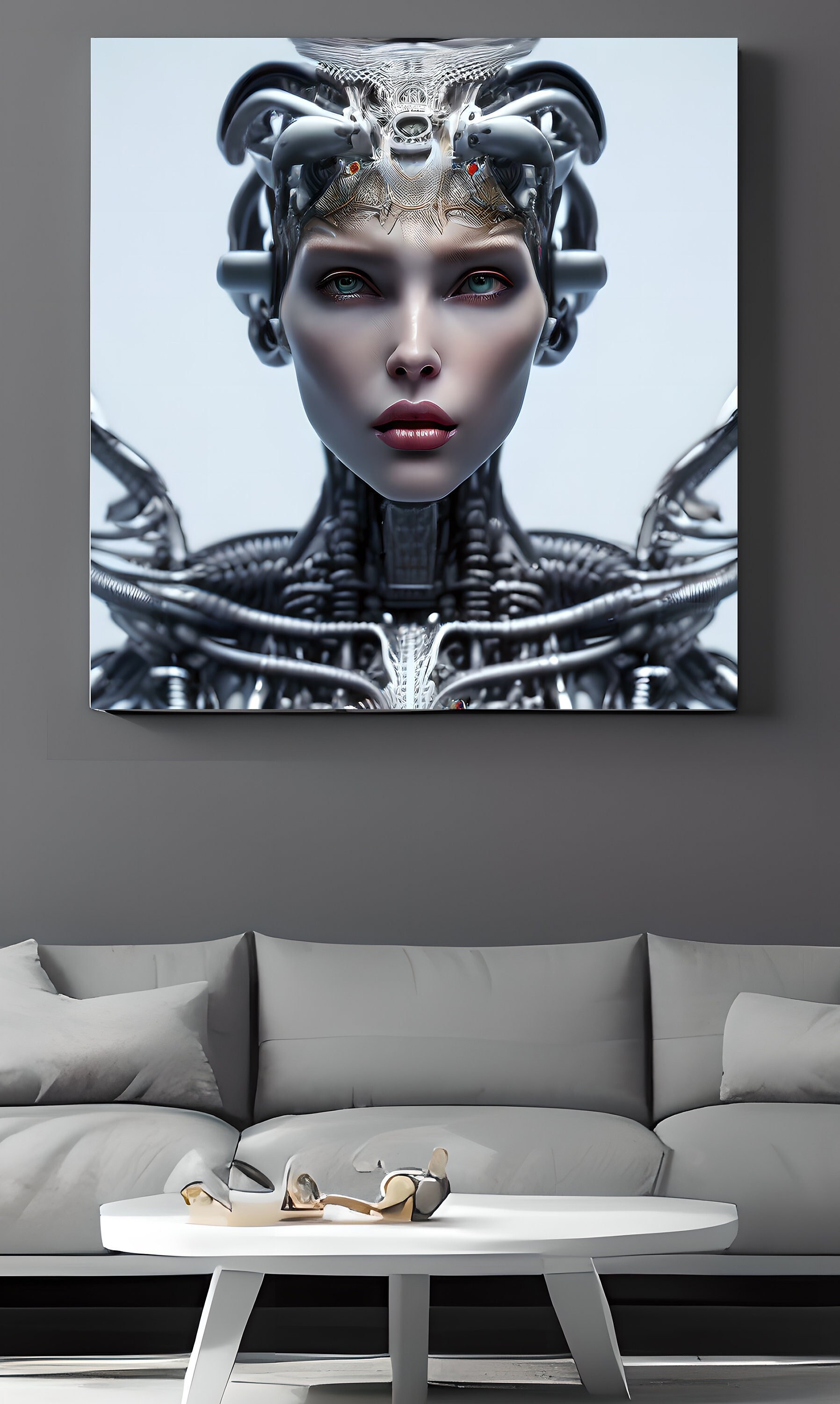 Cyborg Face Off