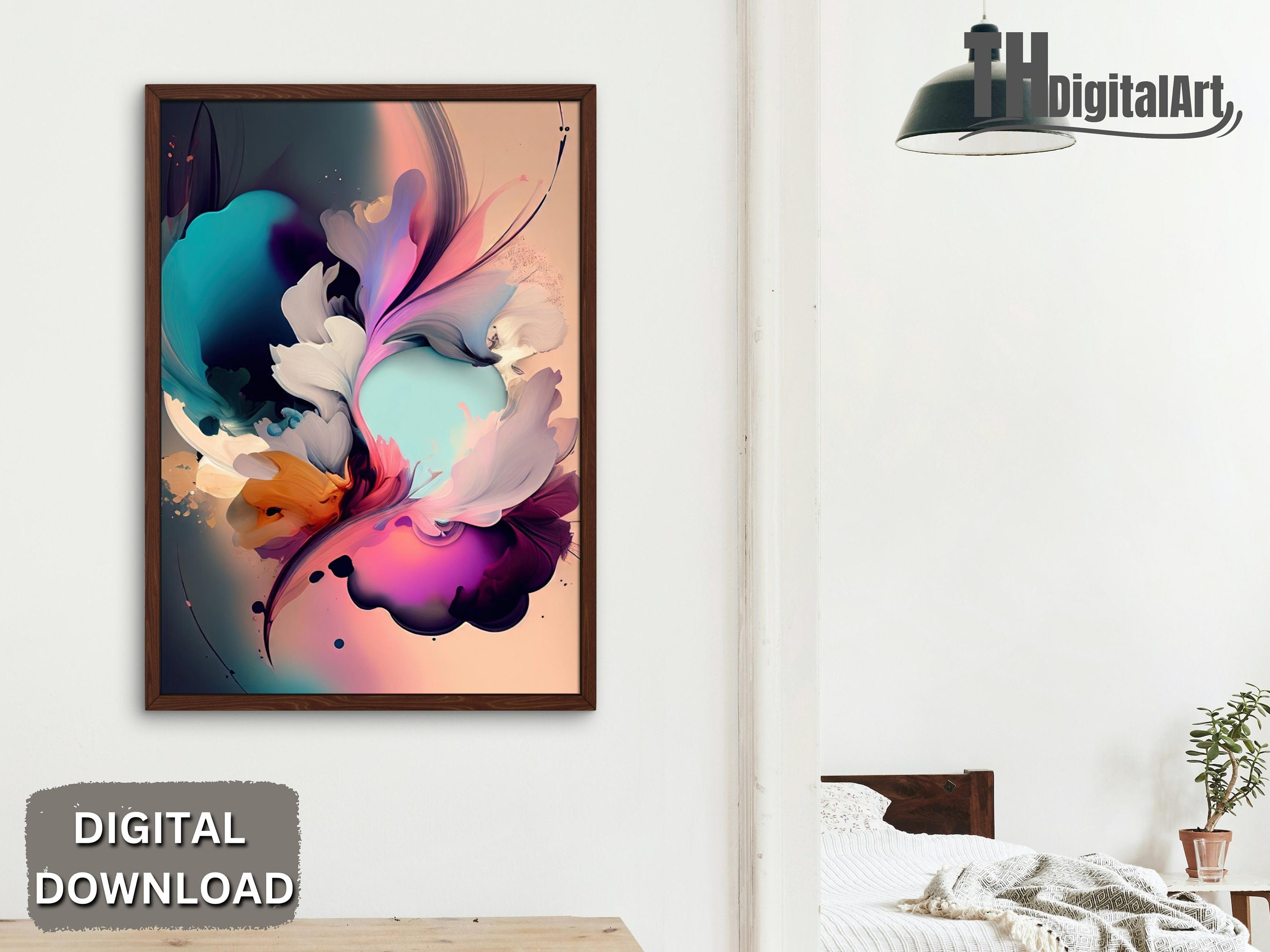 Poster,abstract Wall Art,home Decoration,digital Wall Art,wall Prints ...