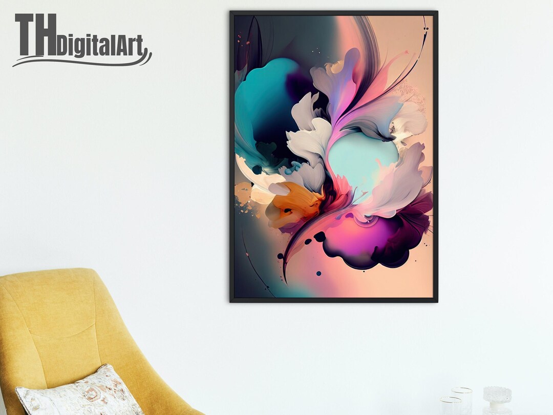Poster,abstract Wall Art,home Decoration,digital Wall Art,wall Prints ...