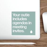 Paperclip Assistant Vinyl Laptop Sticker - for Water Bottle, Computer ...