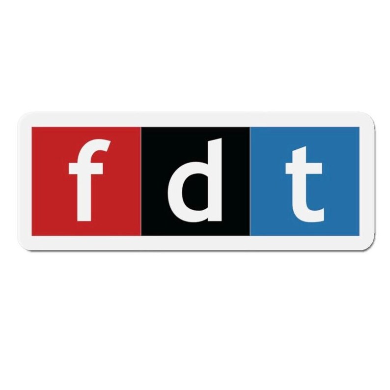 FDT NPR Logo Parody Magnet | Die-cut | for Vehicles, Offices ...