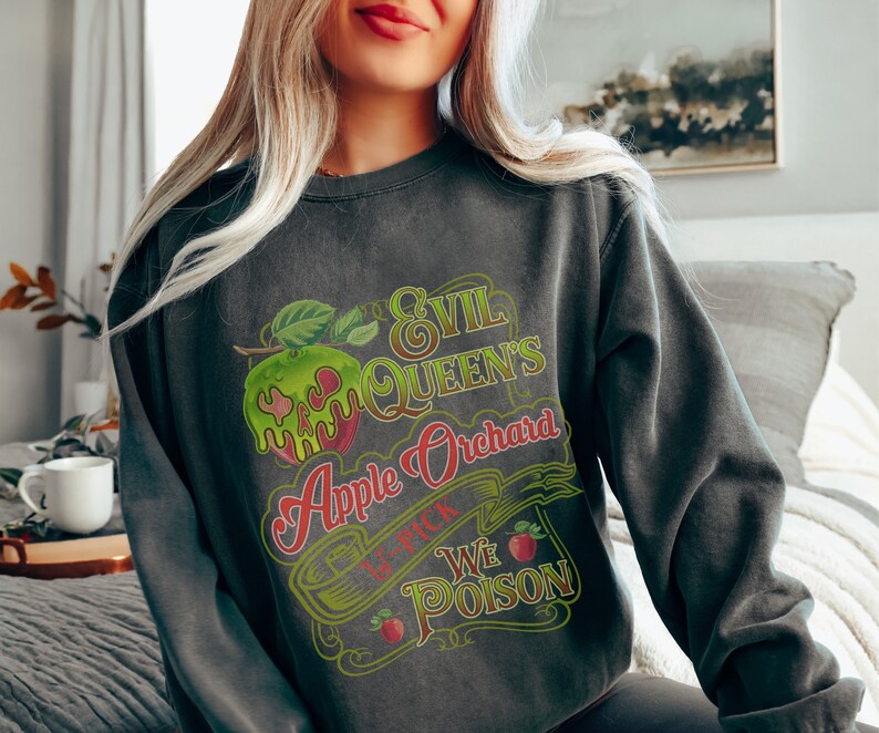 Evil Queens Poison Apple Orchard Shirt, Snow White U-pick We Poison ...