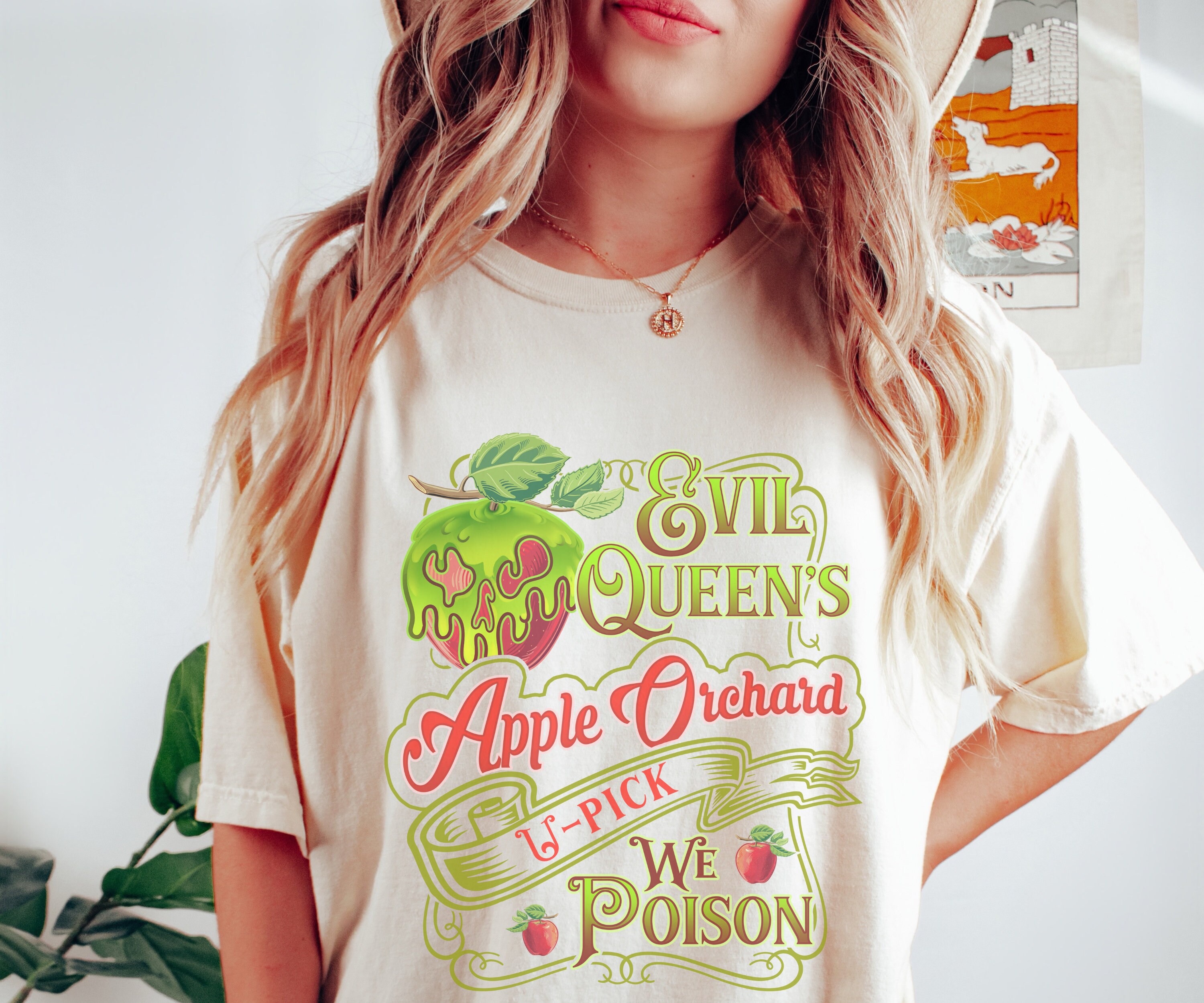 Evil Queens Poison Apple Orchard Shirt, Snow White U-pick We Poison ...