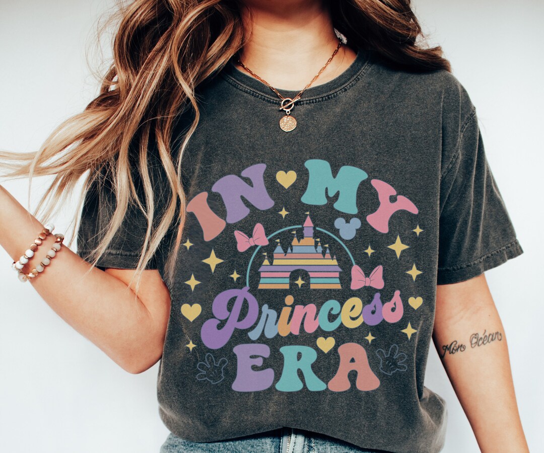 In My Princess Era Shirt Retro Mickey and Co Castle Sweatshirt Mouse ...