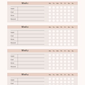 Daily Personal Planner, Self-improvement, Weekly Planner, Gratitude ...
