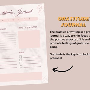 Daily Personal Planner, Self-improvement, Weekly Planner, Gratitude ...
