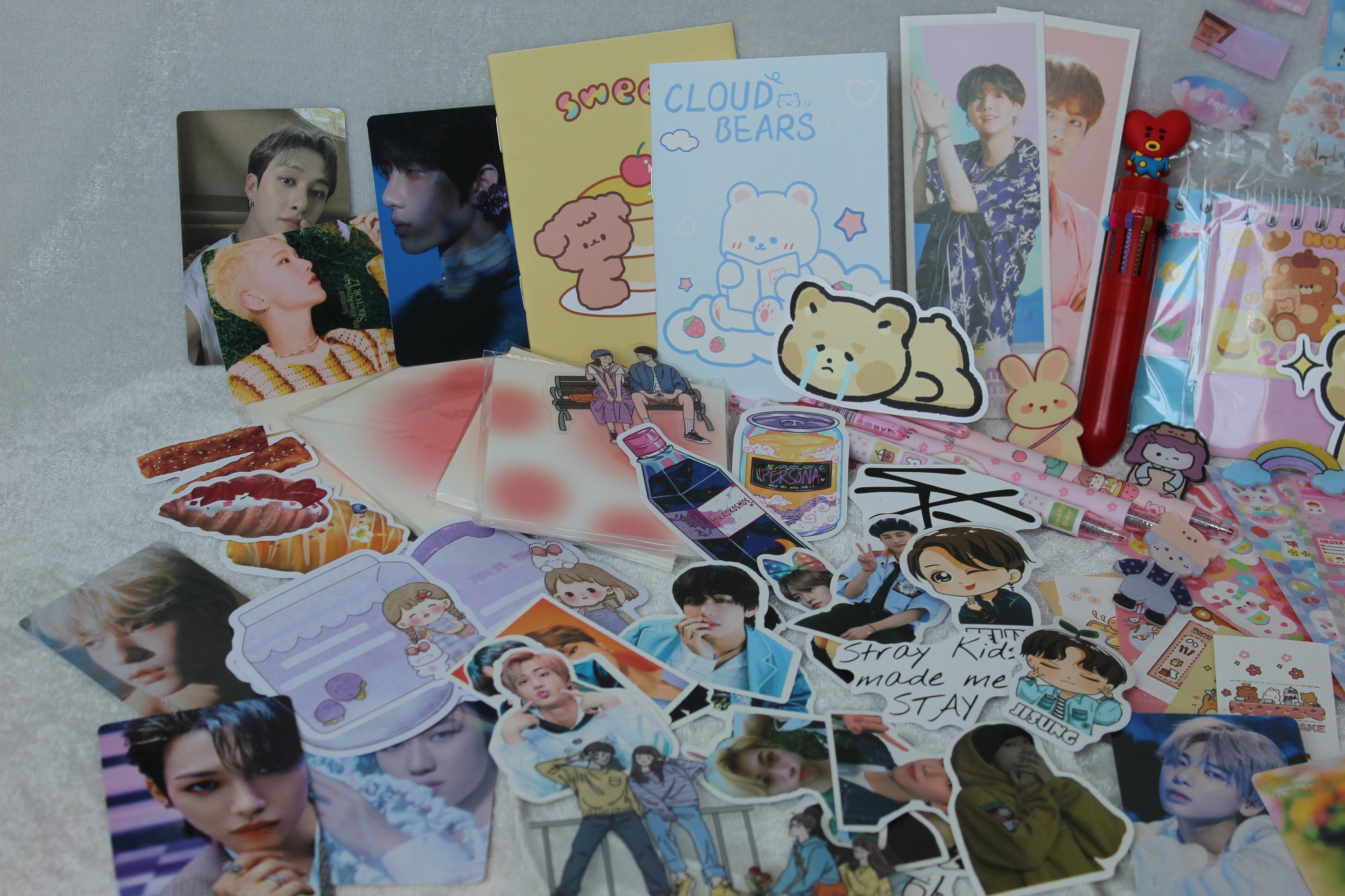 Korean Aesthetic Stationary Mystery Packagek-pop Giftsstray Kids/txt ...