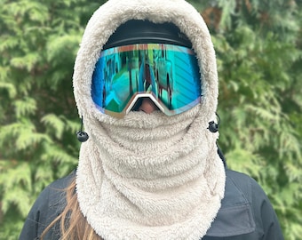 Sandy Cheetah Hood Over Helmet Ski Snowboard Hood - Etsy