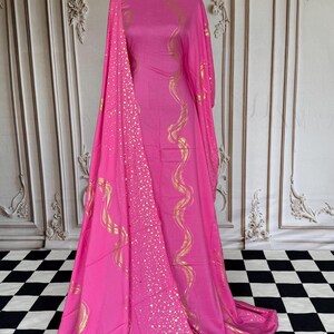 Luxury Somali Baati - Traditional Soft Fabric Dress | Multiple Color ...