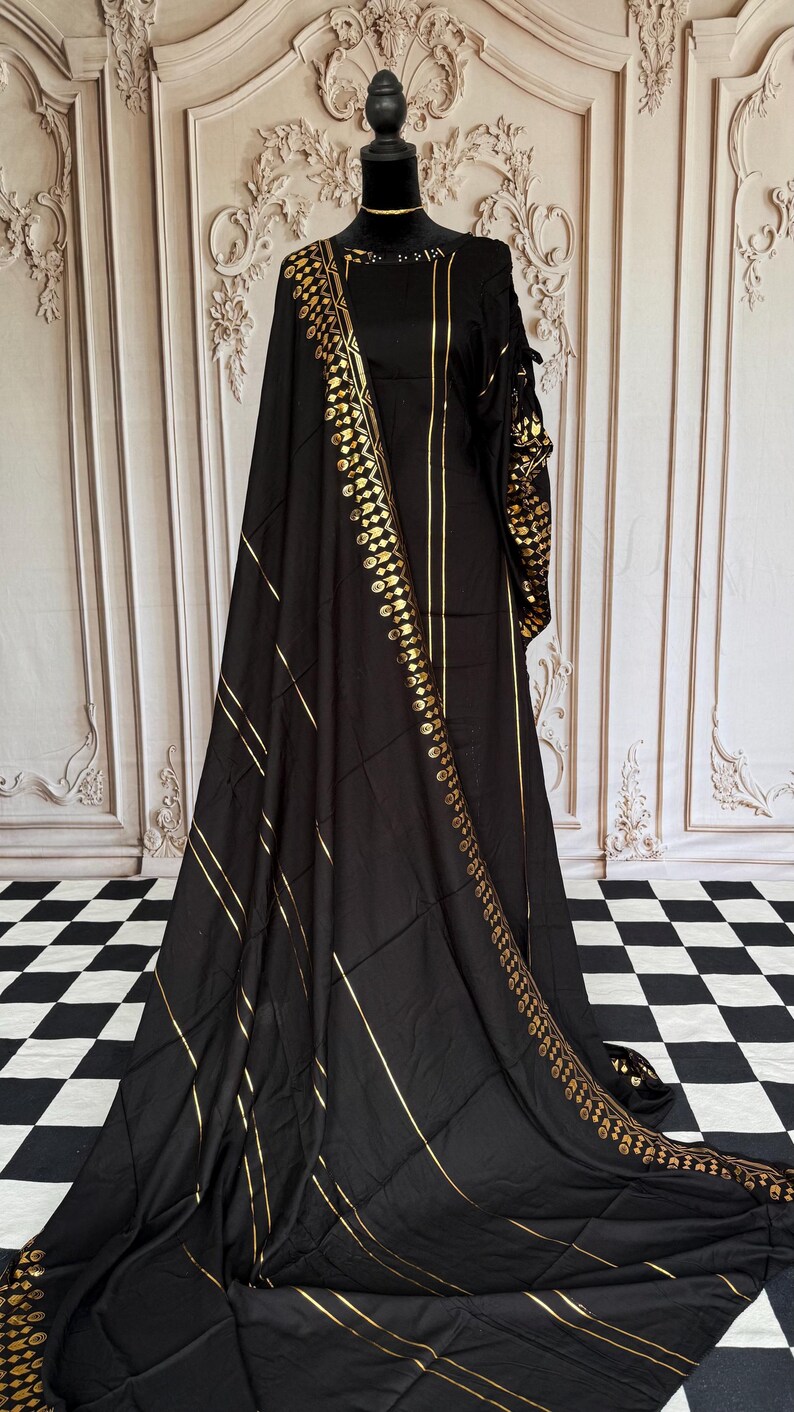 Luxury Somali Baati - Traditional Soft Fabric Dress | Multiple Color ...