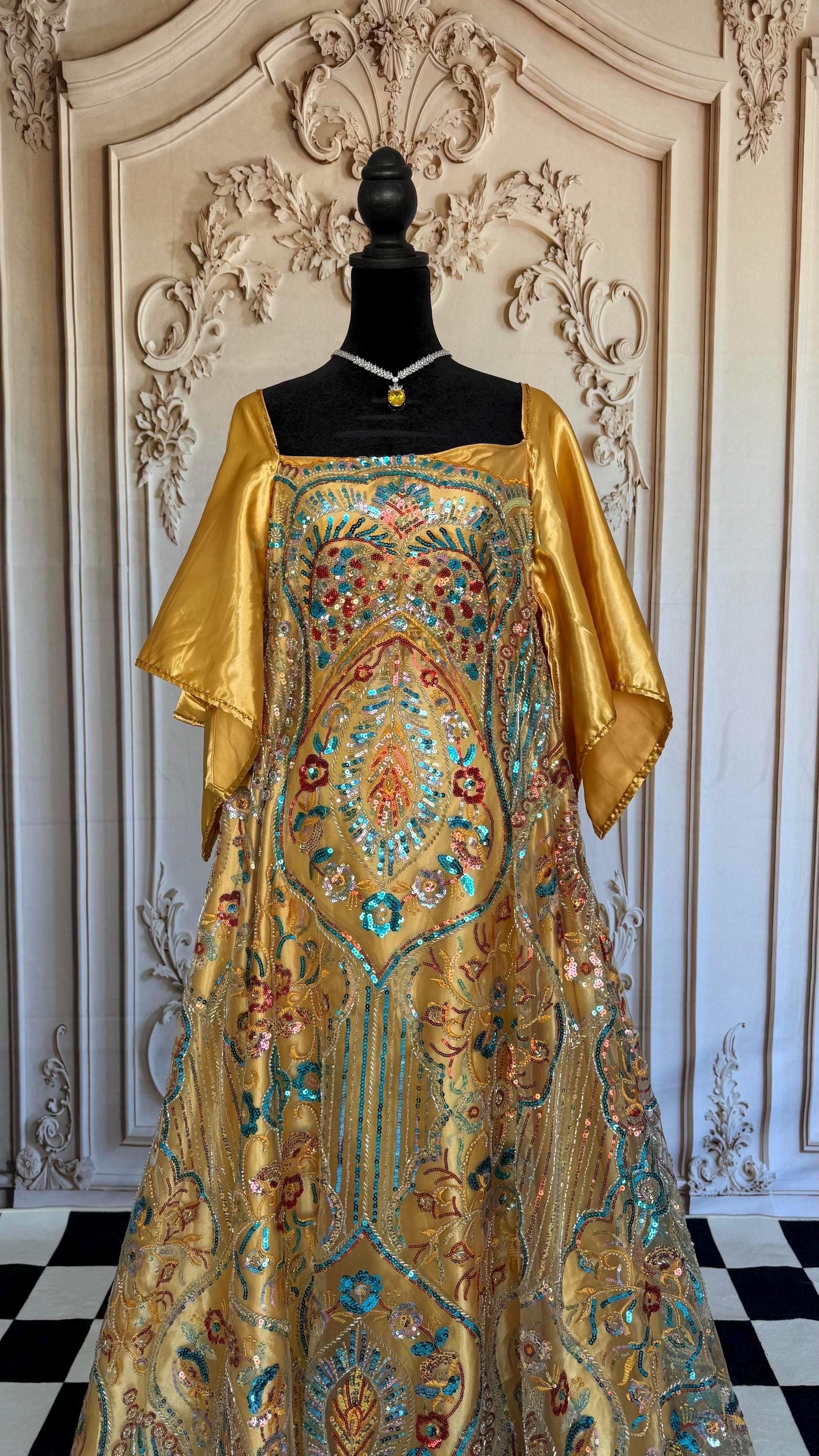 Dahab Bride: A Heirloom Bridal Special Occasion Somali Dirac Couture ...