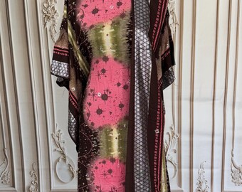Handcrafted Somali Baati Dress With Matching Garbasaar - Elegant Floor ...