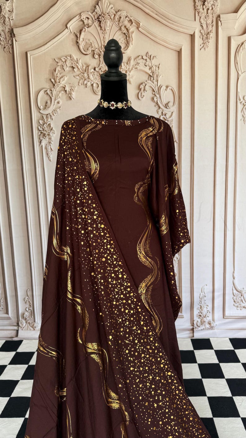 Luxury Somali Baati - Traditional Soft Fabric Dress | Multiple Color ...