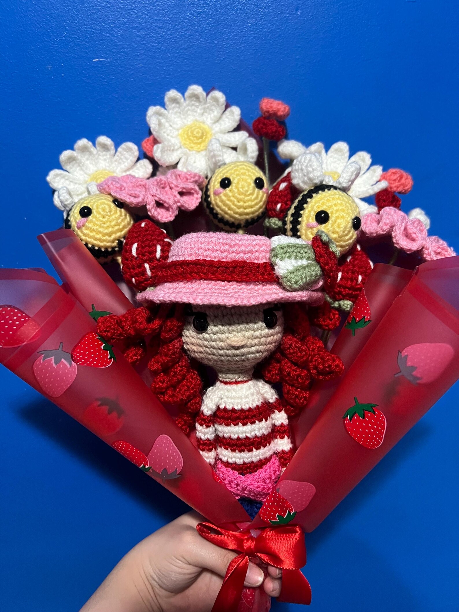 Strawberry Shortcake Bouquet - Etsy