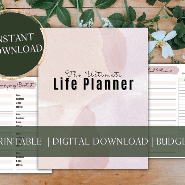 Ultimate Planner - Etsy