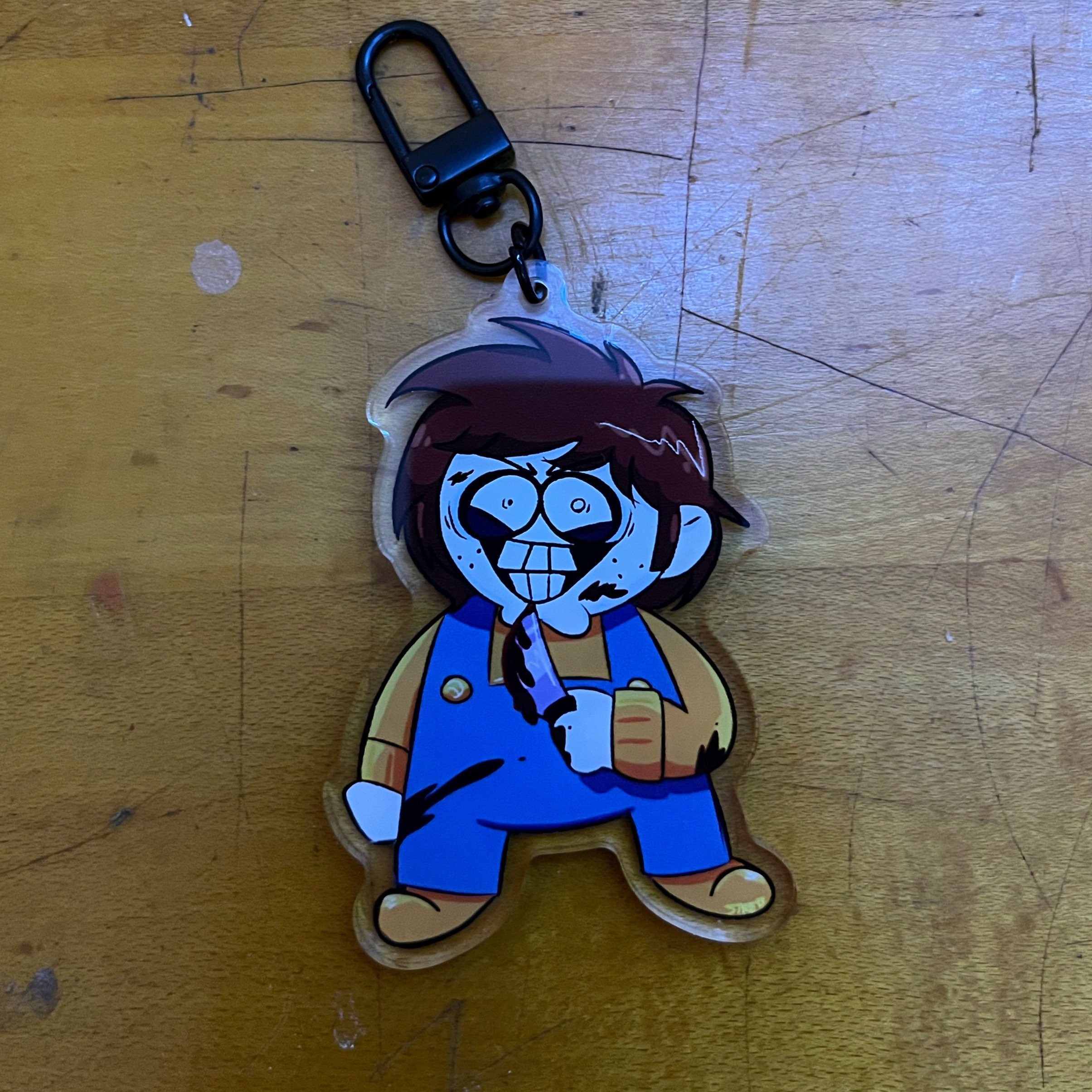 H. Fella Keychain spooky Month - Etsy