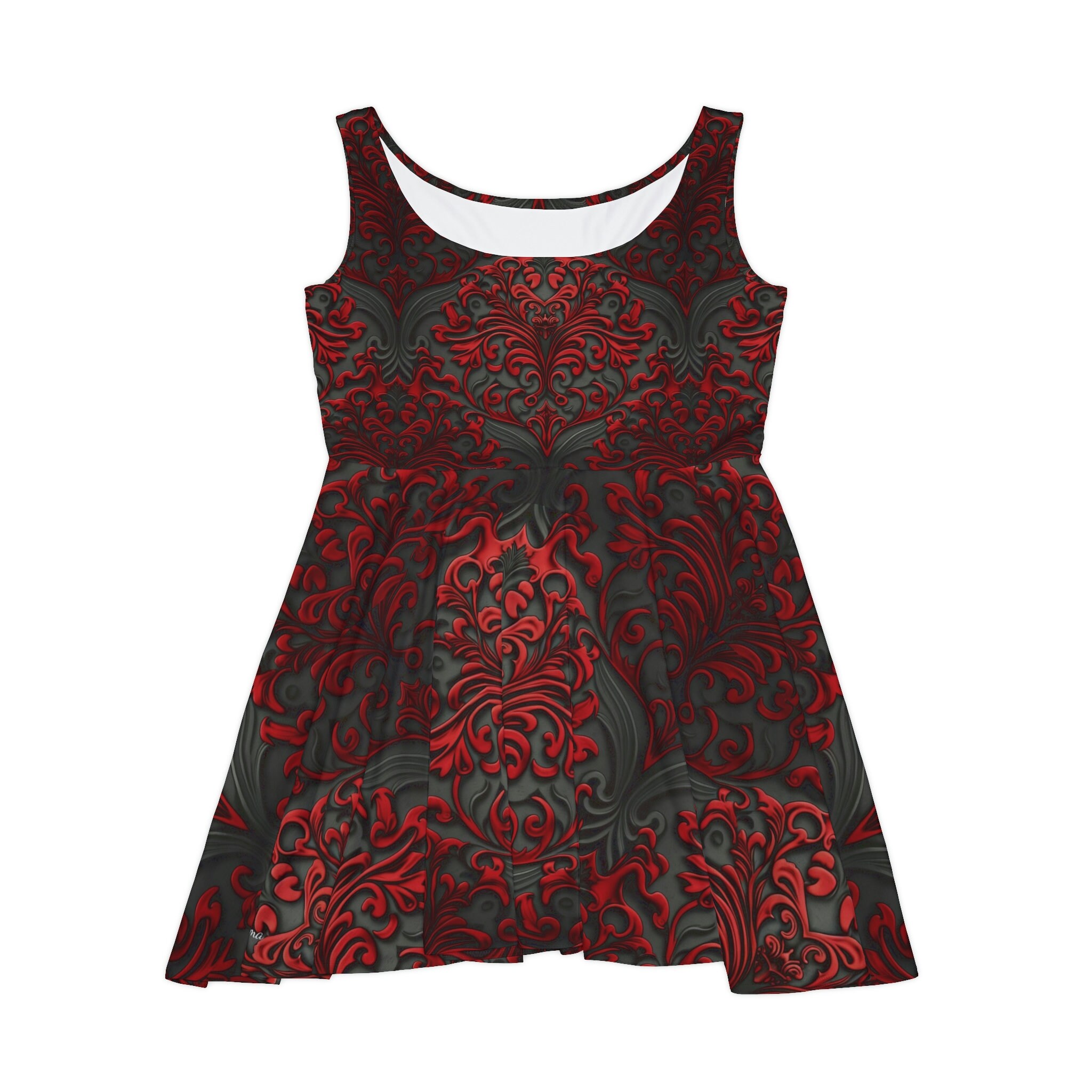 Vampire Renaissance Filigree Pattern Women's Skater Dress # - Etsy