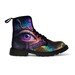 Men's Psychedelic Mushroom Inspired Boots - Etsy