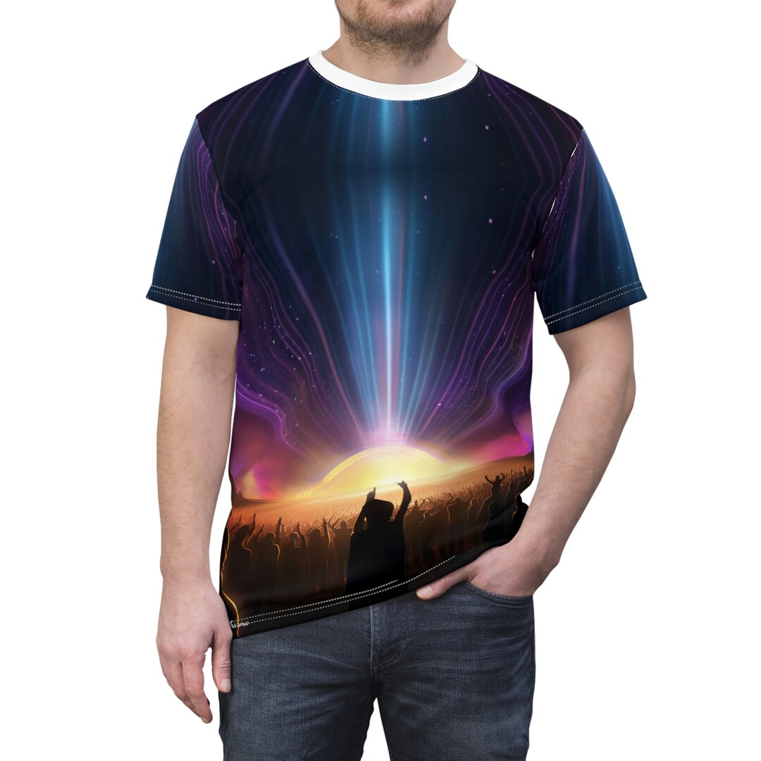 Party Into the AM Festival Cut & Sew Tee - Etsy