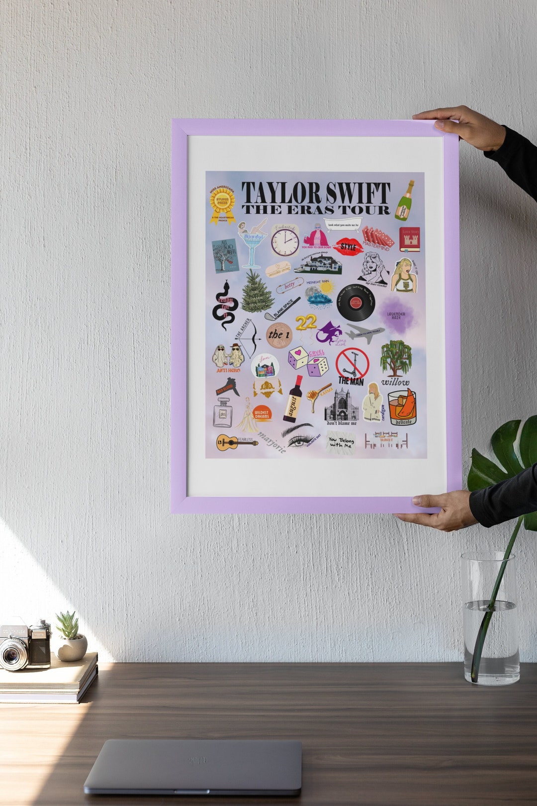 Eras Tour Setlist Poster Digital Download - Etsy