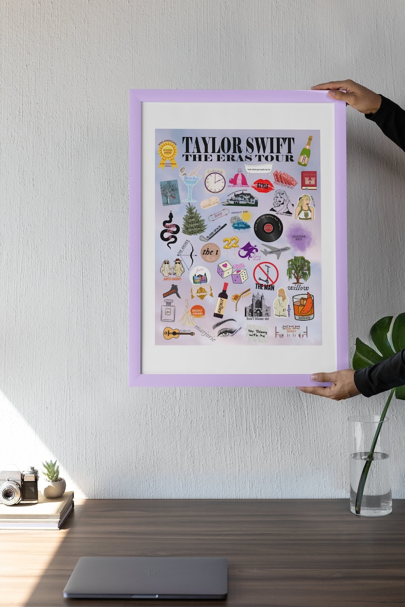 Eras Tour Setlist Poster Digital Download - Etsy