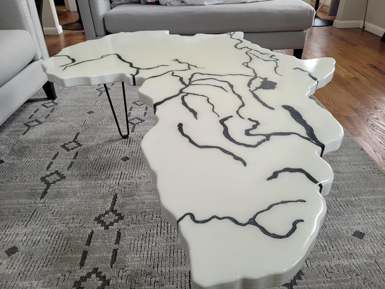 African Continent Coffee Table/wall Art - Etsy