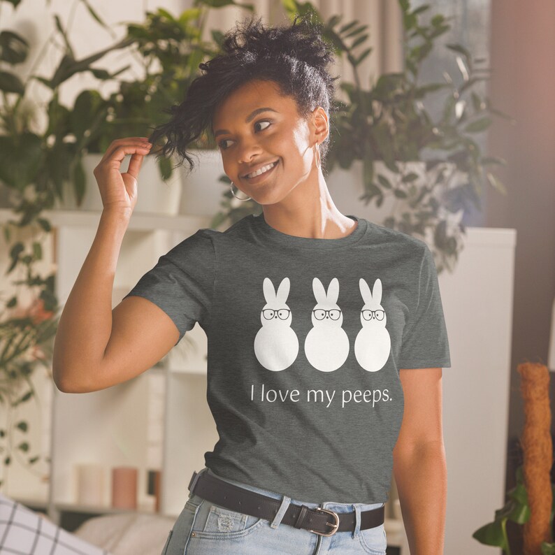 I Love My Peeps Shirt, Funny Easter Tshirt, Friends Tee, Womens Easter ...
