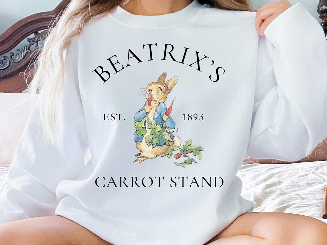 Peter Rabbit Sweatshirt, Beatrix Potter Sweatshirt, Cottagecore Sweater ...