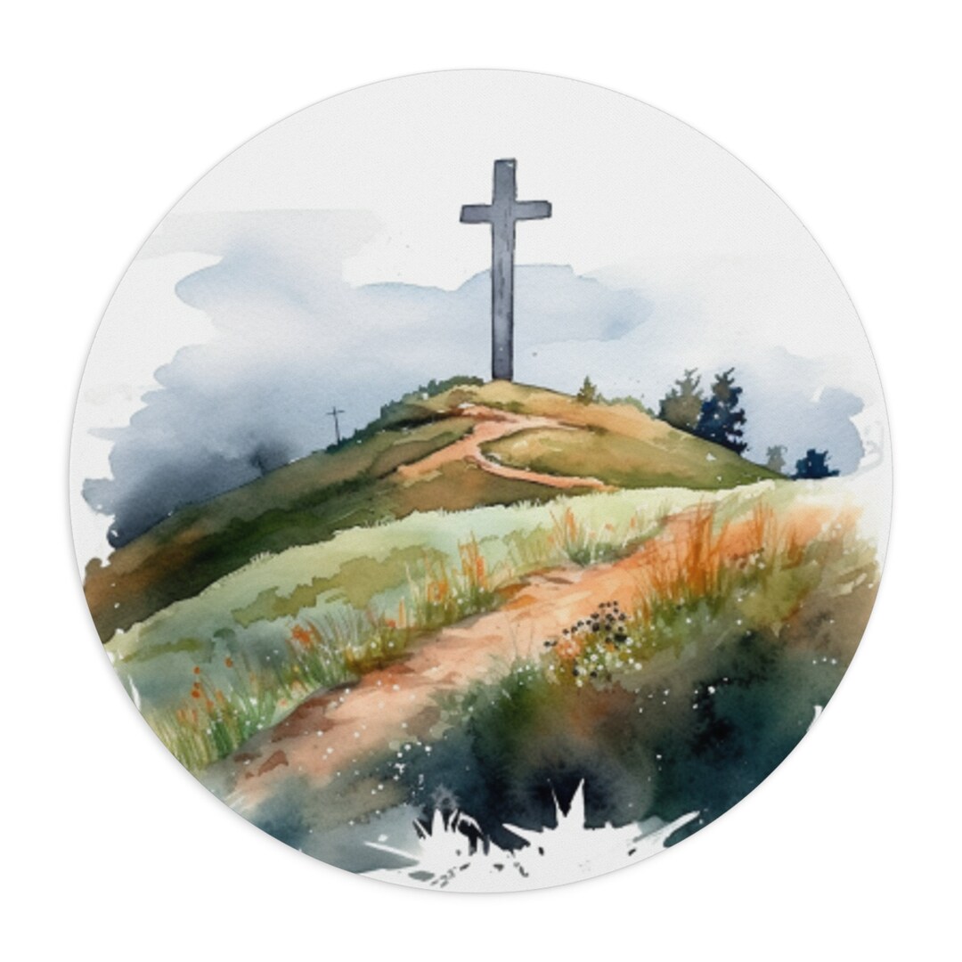 Methodist Mousepad, Jesus, Watercolor, Mousepad, Mouse Pad, Church ...