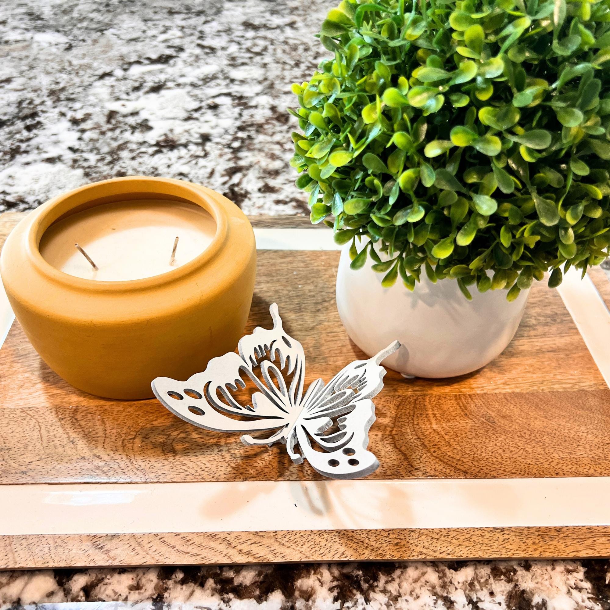 3D Butterfly SVG, Freestanding Insects Cut File, Cute Butterfly Svg ...