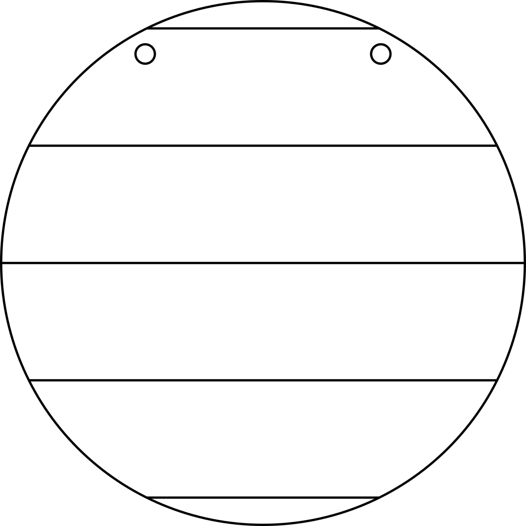 Round Shiplap SVG | Round W/ Holes Svg | Laser SVG Files | Omtech ...